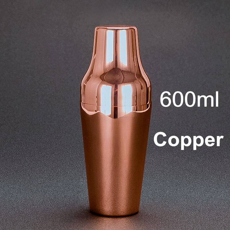 600ml Stainless Steel French Cocktail Shaker Class... – Grandado