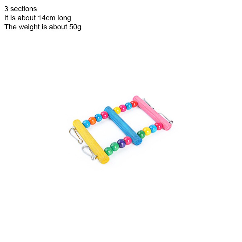 Bird Toys Wooden Ladders Rocking Scratcher Perch C... – Vicedeal