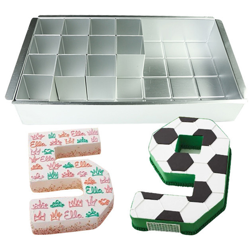 Aluminium Legierung Rechteckige Kuchen Form Backbl... – Vicedeal