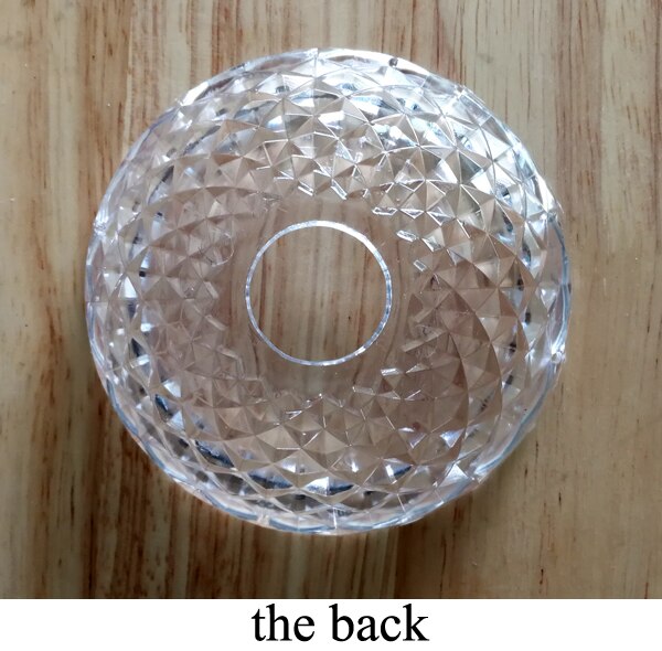 30Pcs/lot, Dia100mm Acrylic Crystal Bobeche, Clear... – Grandado