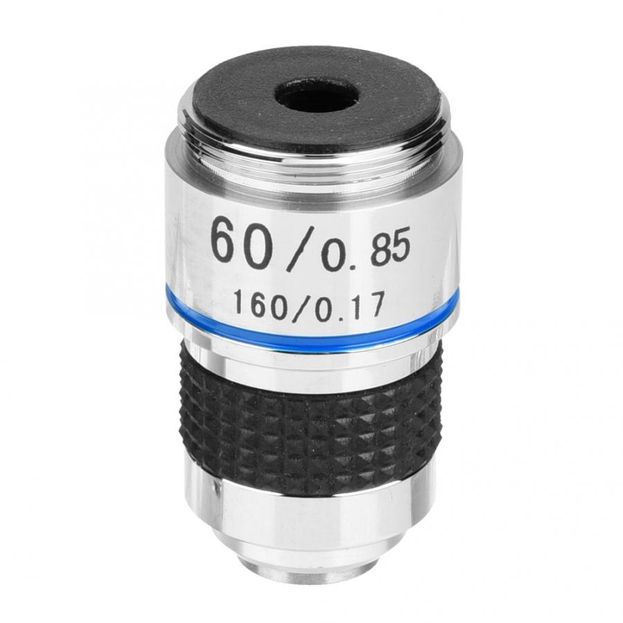 60X Biologische Microscoop Achromatische Doelstellingen Lens 160mm Buis ...