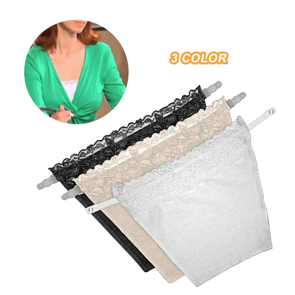 Anti Peep Invisible Bra 3Pcs Traceless Corset Lace... – Vicedeal