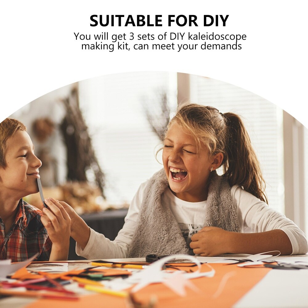 3 Sets Children Interactive Logical Rotating Kalei... – Grandado