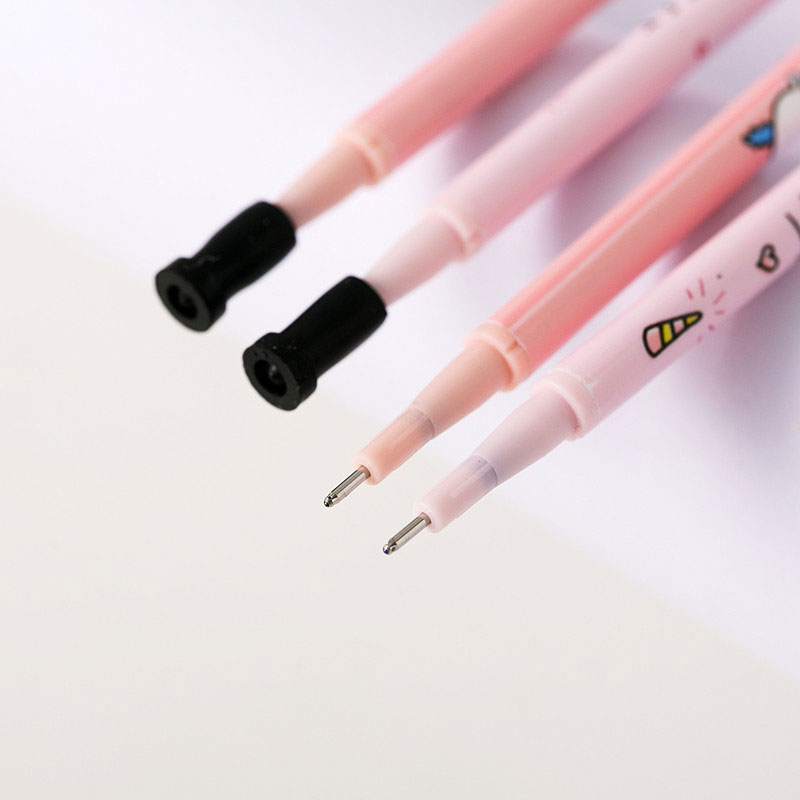 HOPK Einhorn Nette Löschbaren Stift Blau/Schwarz/T... – Vicedeal