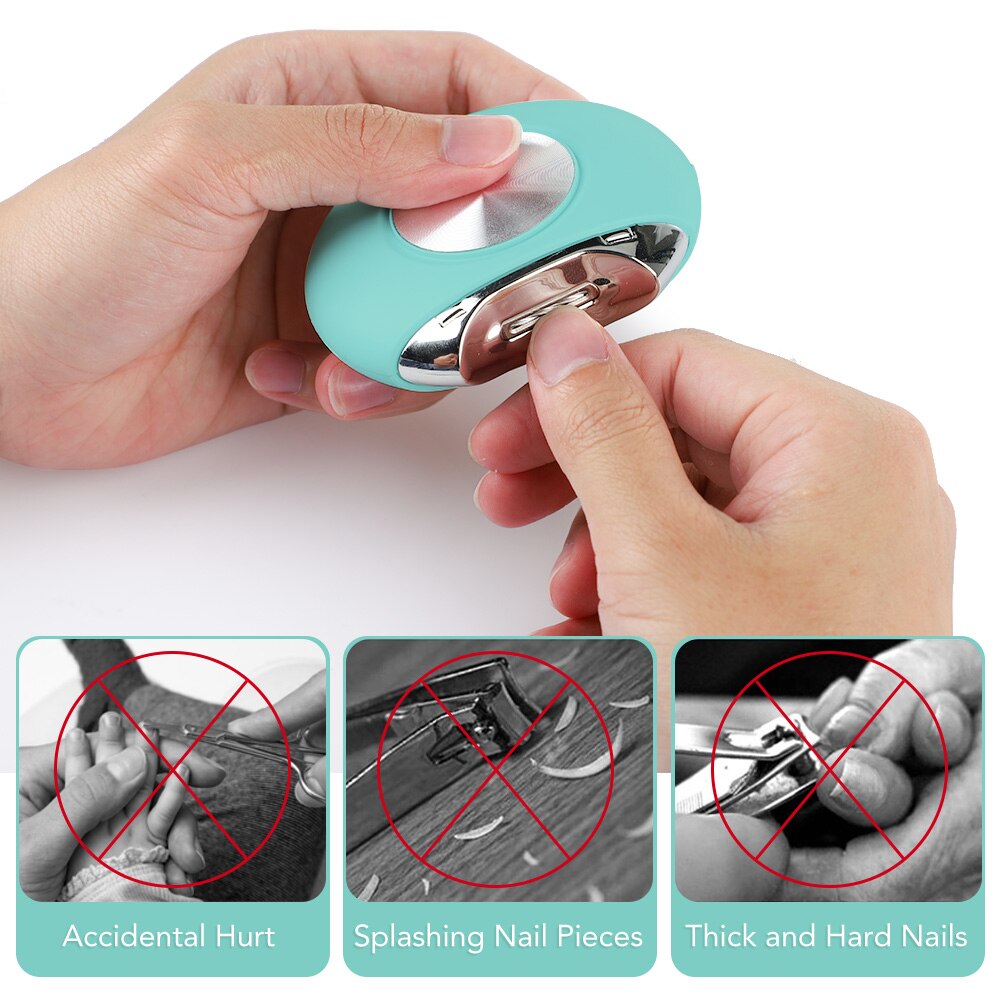 Smart Nail Clipper Polisher Electric Nail Trimmer ... – Vicedeal