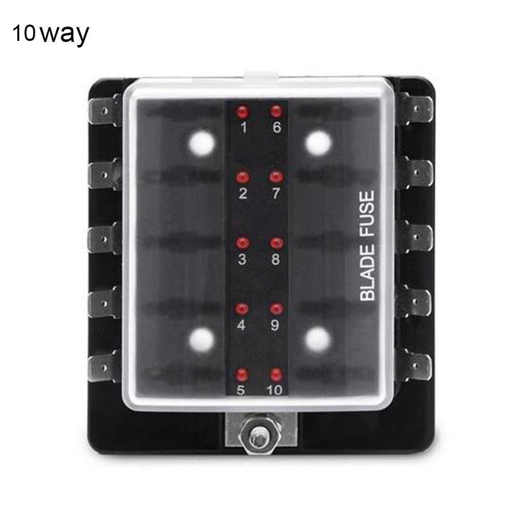 Fuse Box 4/6/10 Way Car Fuse Box Car Fuse Holder T... – Grandado