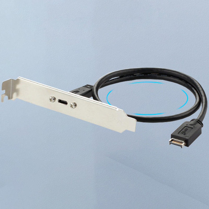Type E to Type C Front Panel USB C Extend Cable Ad... – Vicedeal