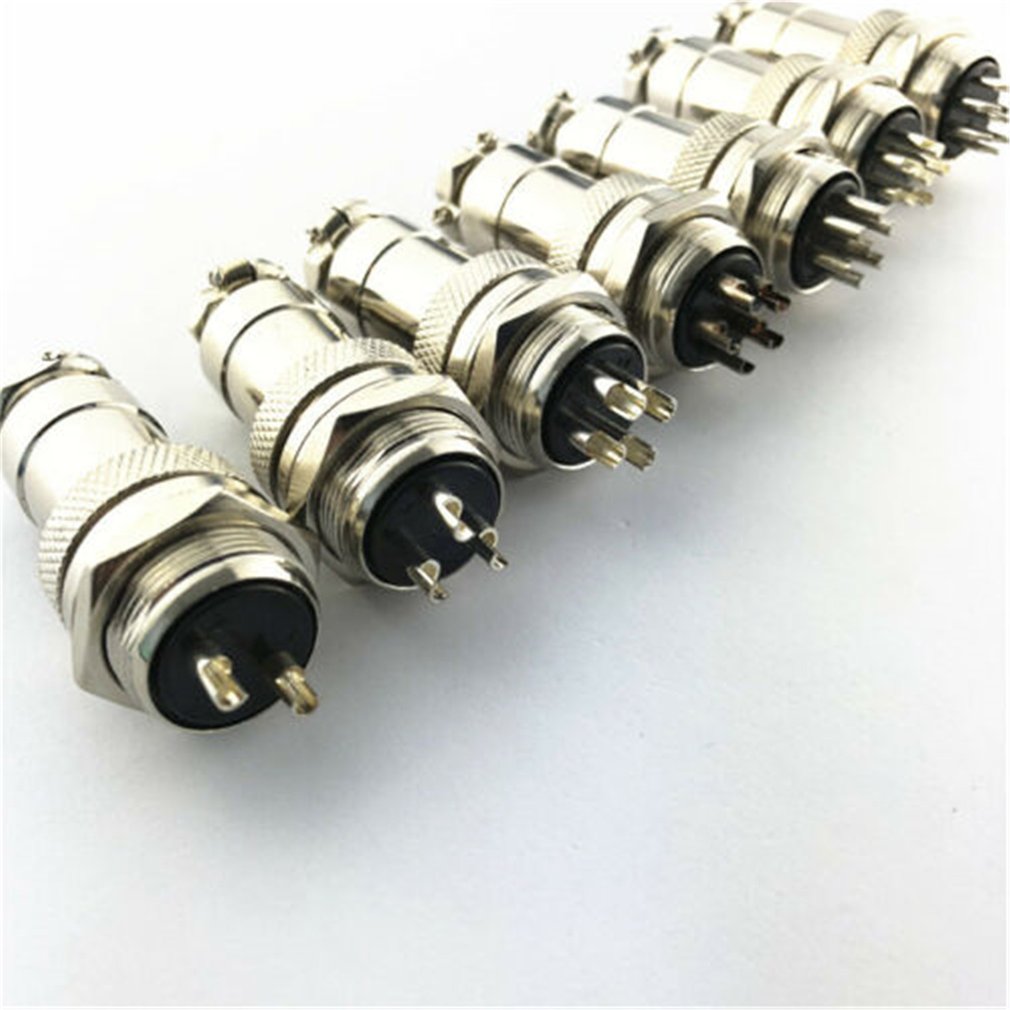 5pcs GX16 Vrouwelijke & mannelijke Connector Plug ... – Vicedeal