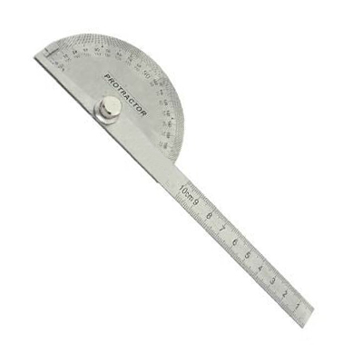 Affordable StaInless Steel Protractor w 10 cm Meas... – Grandado