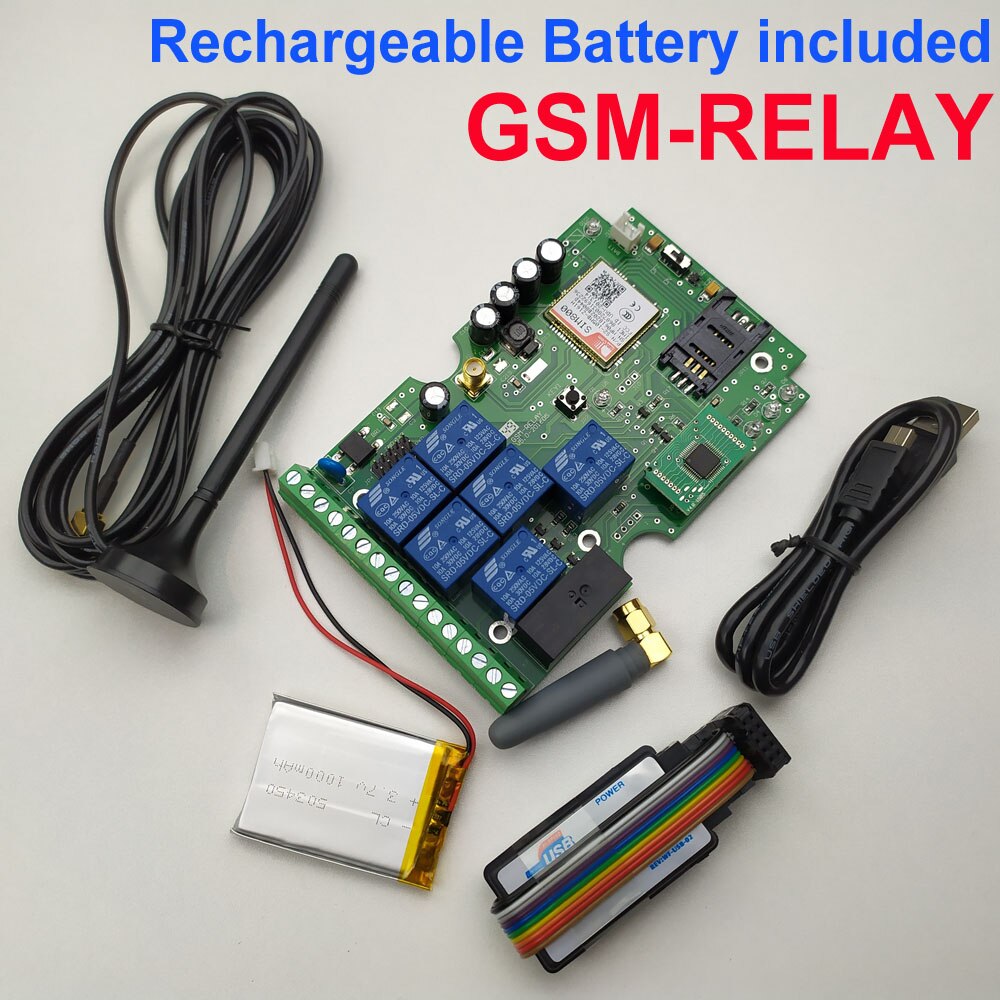 GSM remote switch box ( GSM-RELAY) / Seven relay s... – Vicedeal