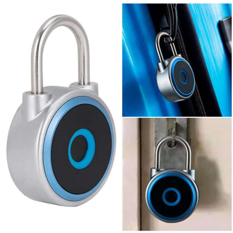 Mini Bluetooth Fingerprint Padlock Smart Keyless R... – Grandado
