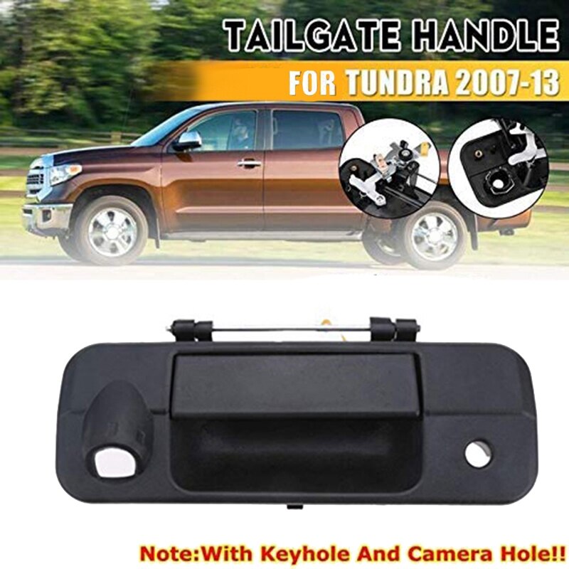 Rear Tailgate Handle with Camera Key Hole for Toyo... – Vicedeal