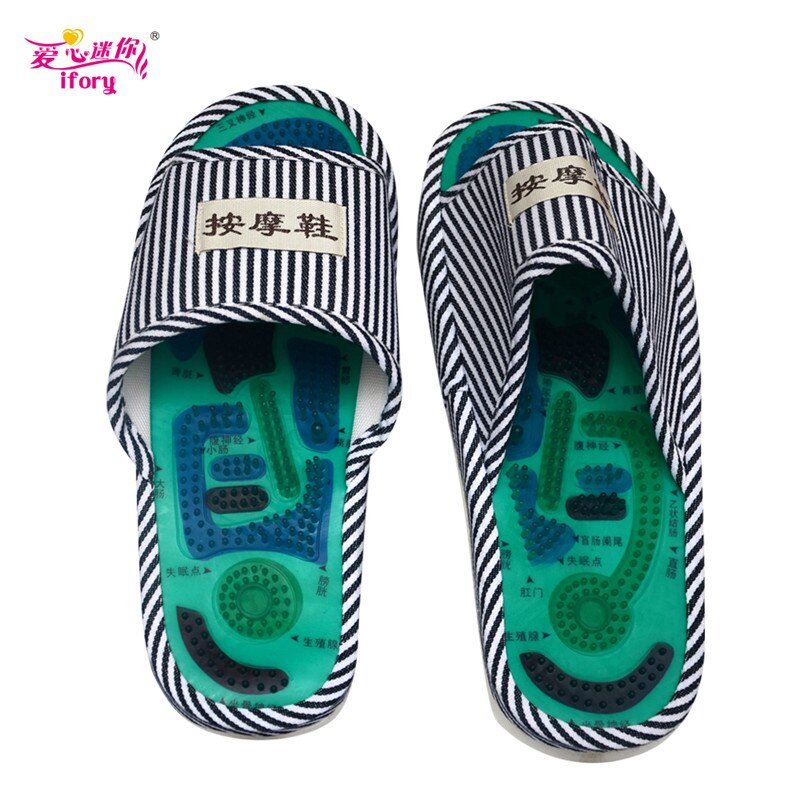 IFORY Foot Massage Slippers Health Shoe Promote Bl... – Grandado