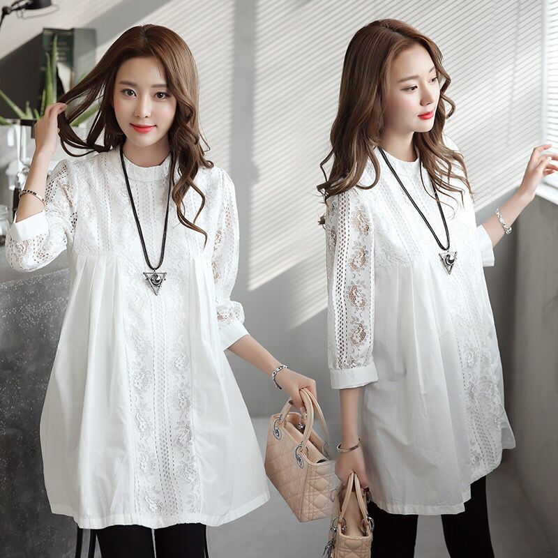 Maternity Clothing Spring and Autumn Maternity Top... – Grandado