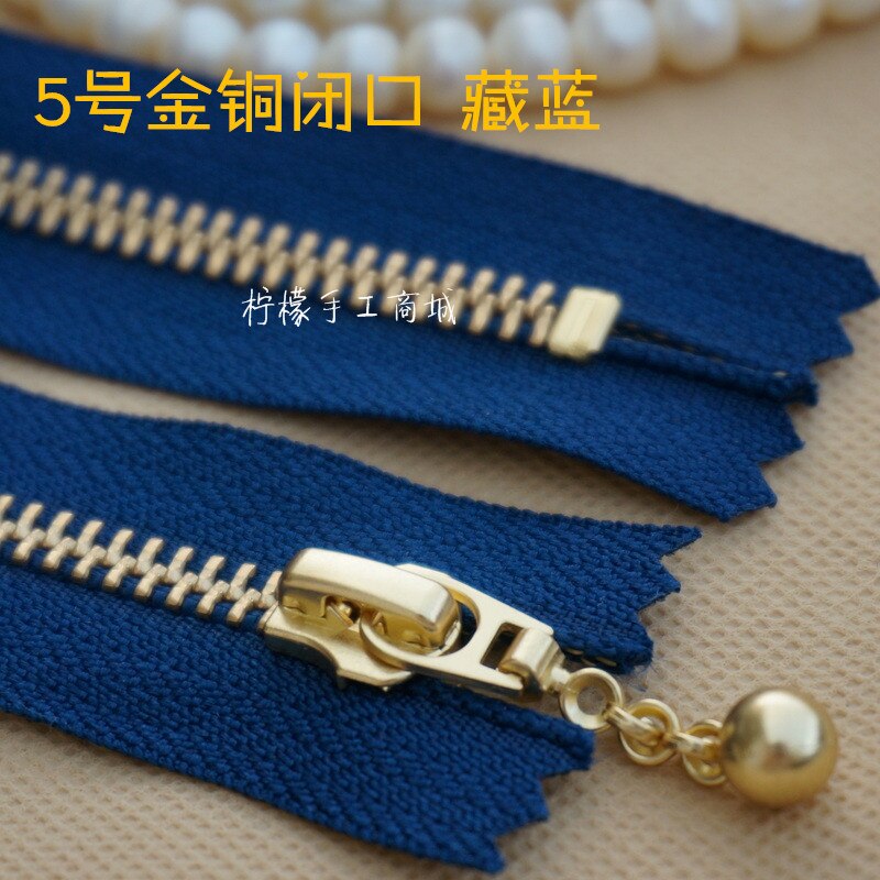 Ykk 5 Goud En Koper Gesloten Mond Rits Water Drupp... – Grandado