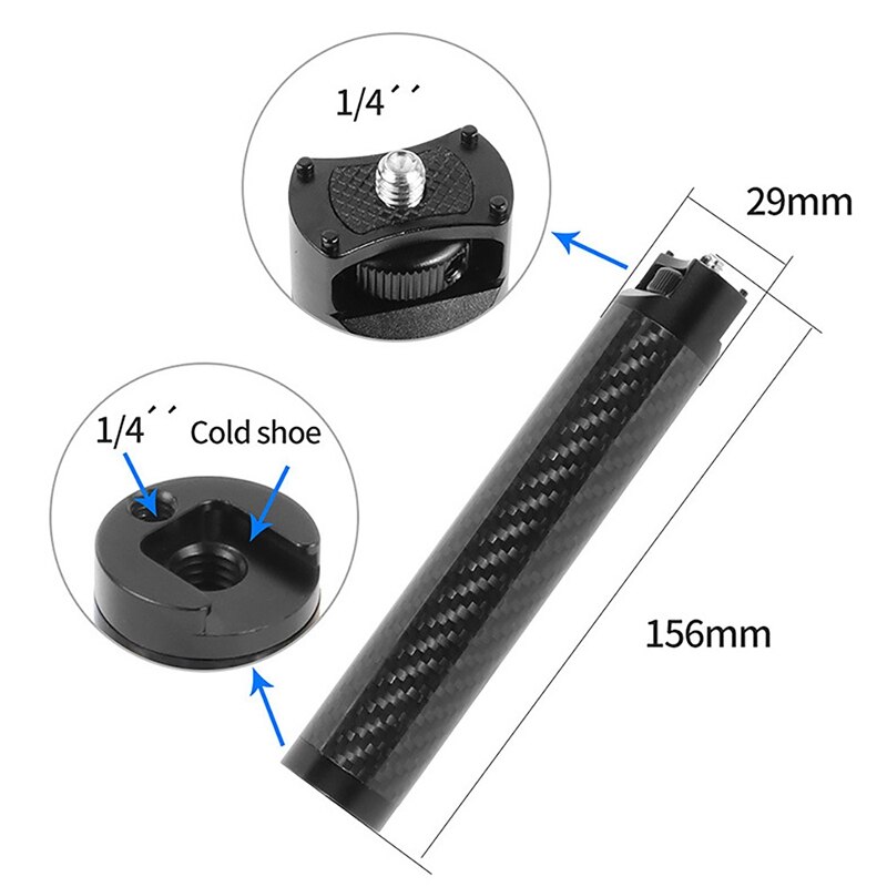 Carbon Fiber Handvat Gimbal Grip Koude Schoen Moun... – Grandado