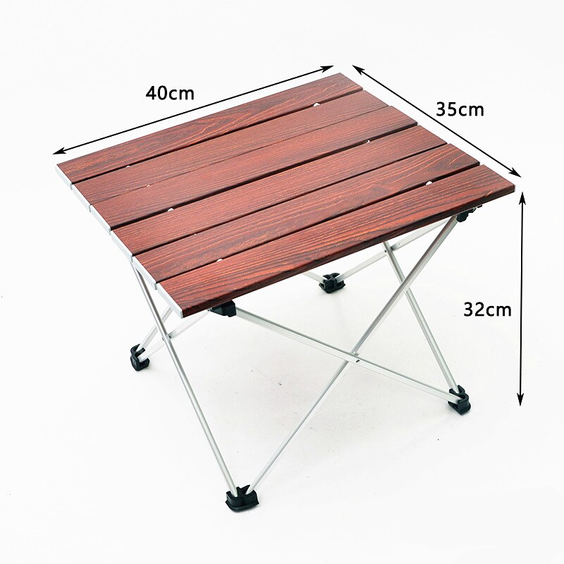 Aluminum Alloy Portable Folding Camping Table Outd... – Grandado