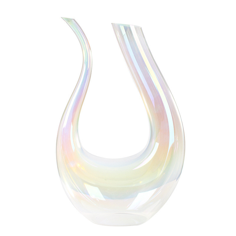 1500Ml U Vorm Wijn Decanter Clear Loodvrij Kristal... – Vicedeal