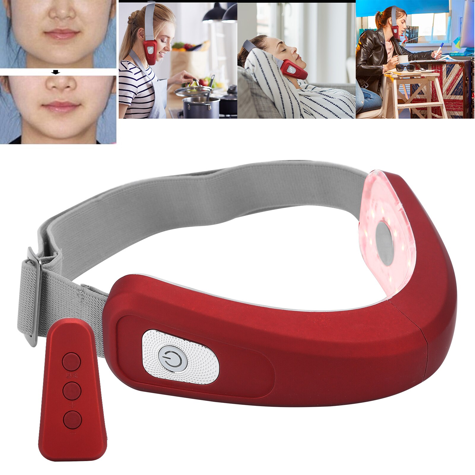 Microcurrent Face Lifting Device Electric V Face M... – Grandado