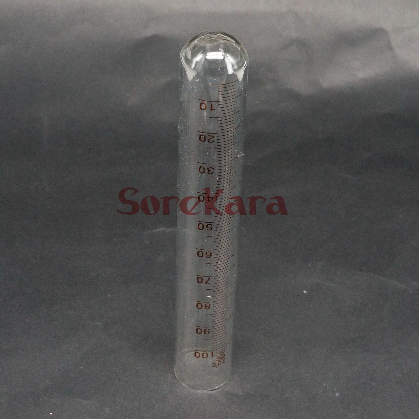 LOT 5 Scale Line 100ml Glass Test Tube Round botto... – Grandado