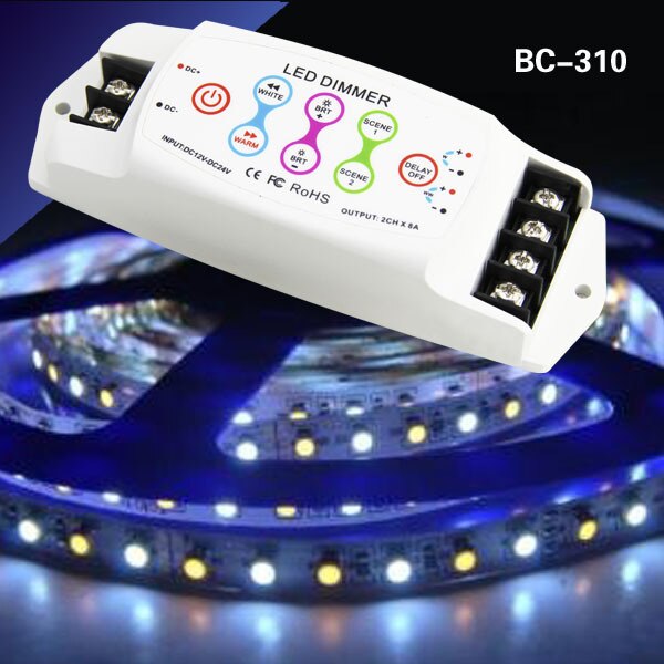 Strip Led Dimmer Afstandsbediening, dc 12V-24V Dua... – Grandado