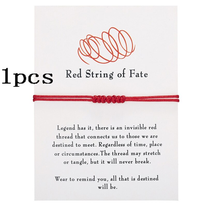 Handmade 7 Knots Lucky Red String Bracelet for Pro... – Vicedeal