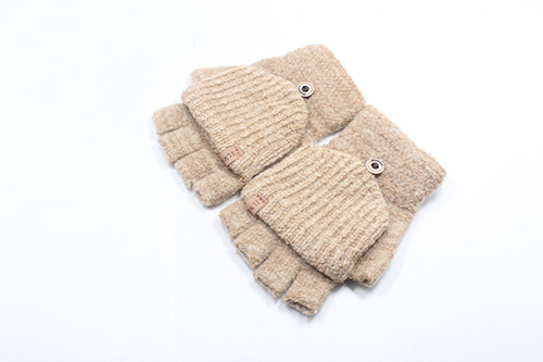 Women's Winter Gloves Without Fingers Knitting Woo... – Vicedeal