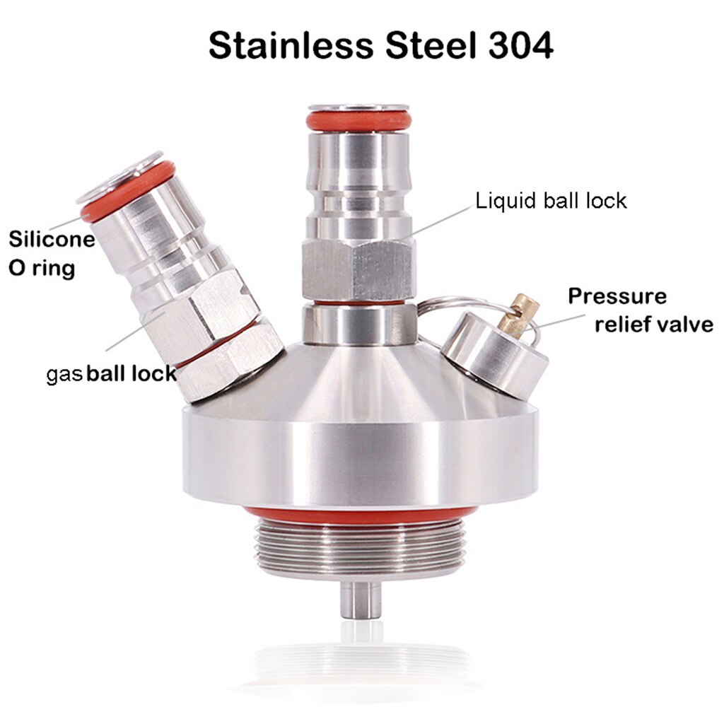 Stainless Steel Mini Keg Spear Tap Faucet Beer Gro... – Grandado