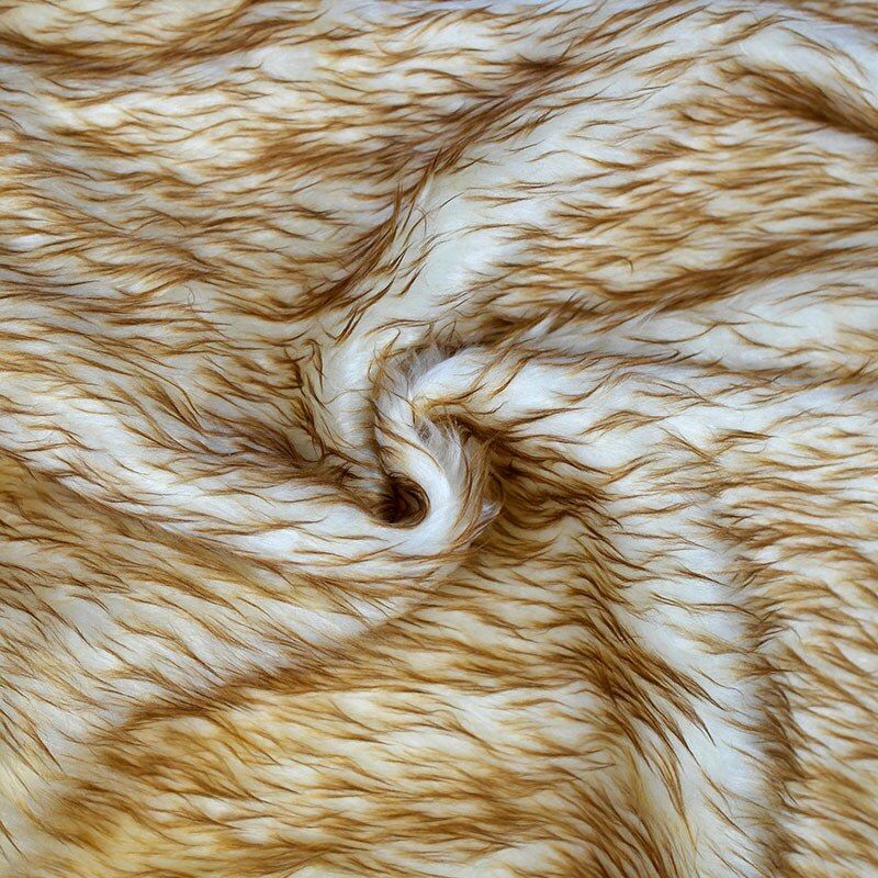 Artificial wool Beige dyed hair tip Falling hair f... – Grandado