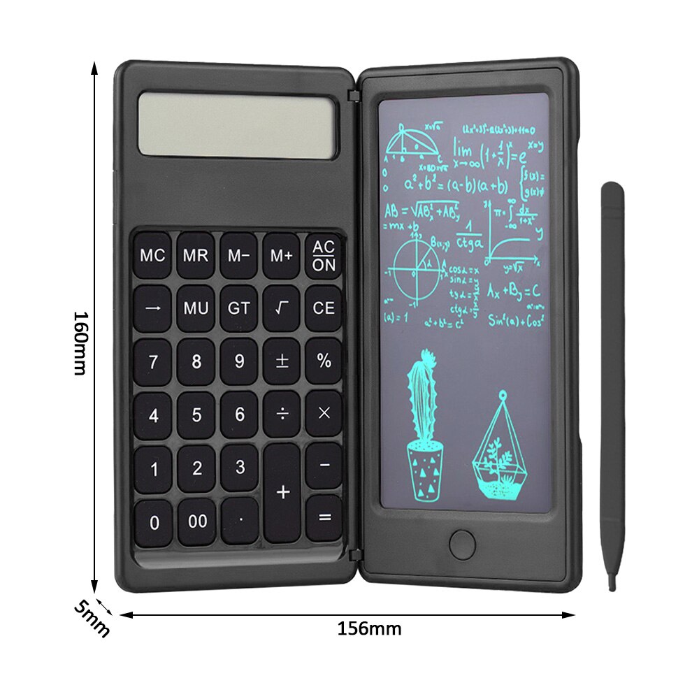 Foldable Calculator & 6 Inch LCD Writing Tablet Di... – Vicedeal