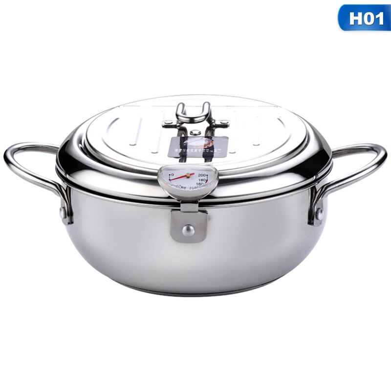 Japanese Style Deep Frying Pot Thermometer Tempura... – Vicedeal