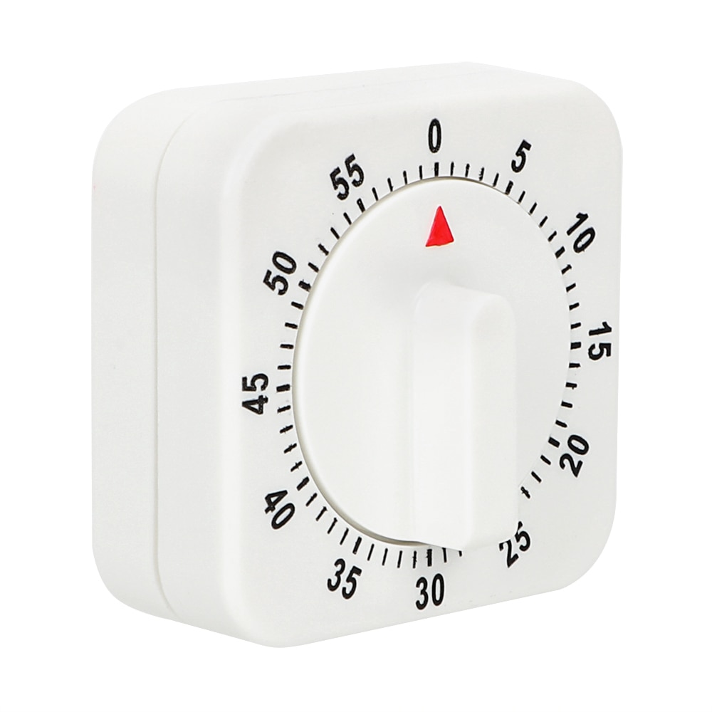 HOOMIN 60 Minutes Kitchen Timer White Square Count... – Vicedeal