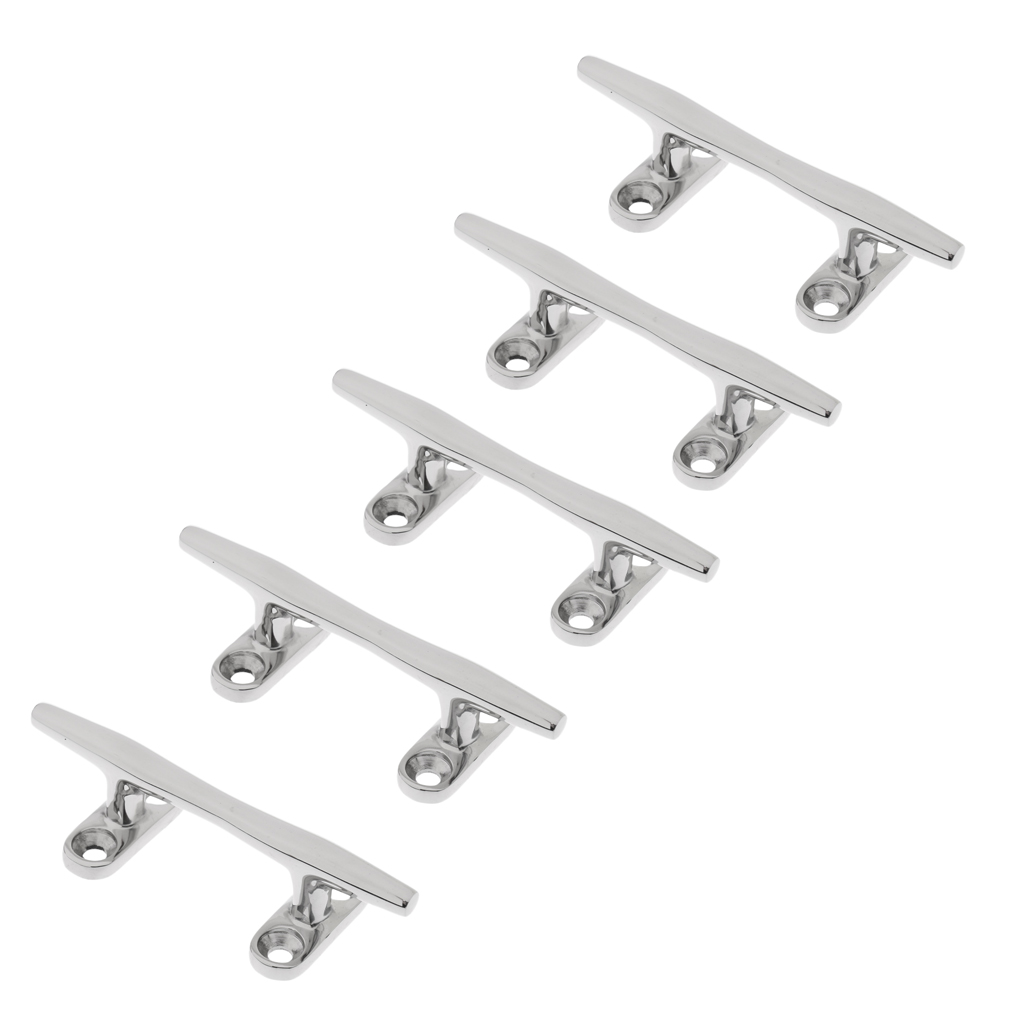 5 Pack Boat Dock Cleat 4 inch 10mm Open Base - Hea... – Grandado
