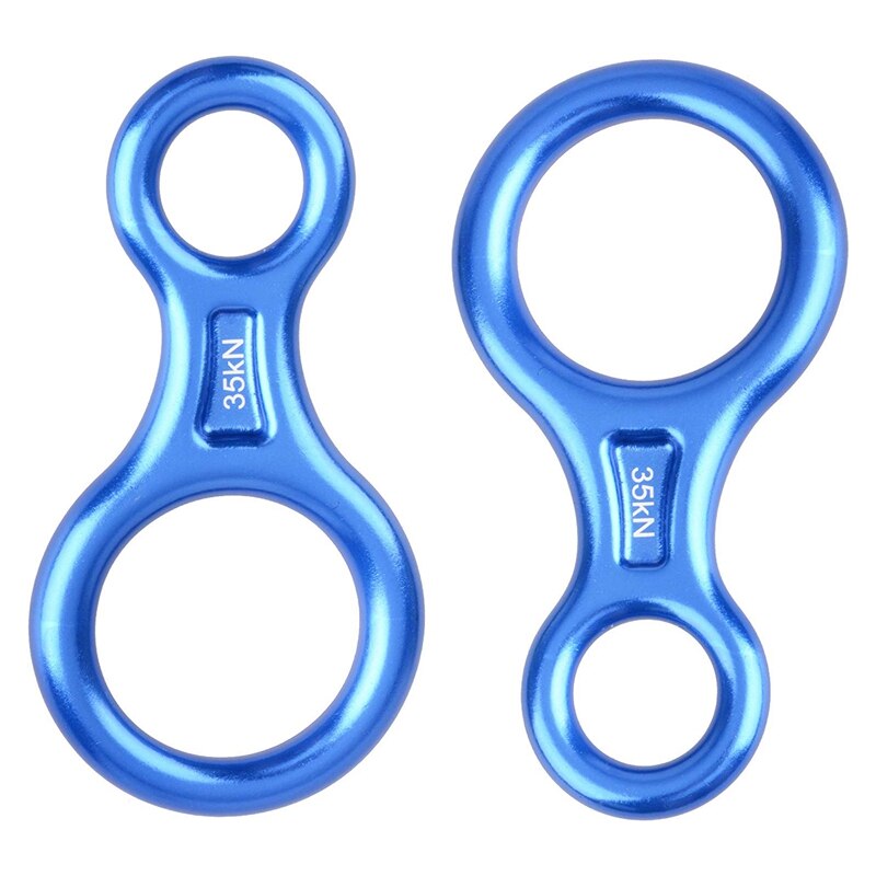 35 KN Climbing Rescue 8 Word Ring Descender Riggin... – Grandado