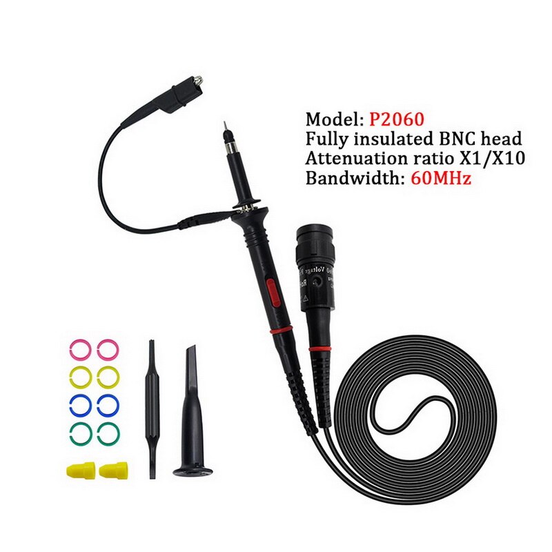 P2000 Serie DC-60MHz ~ 200Mhz Oscilloscoop Probe V... – Grandado