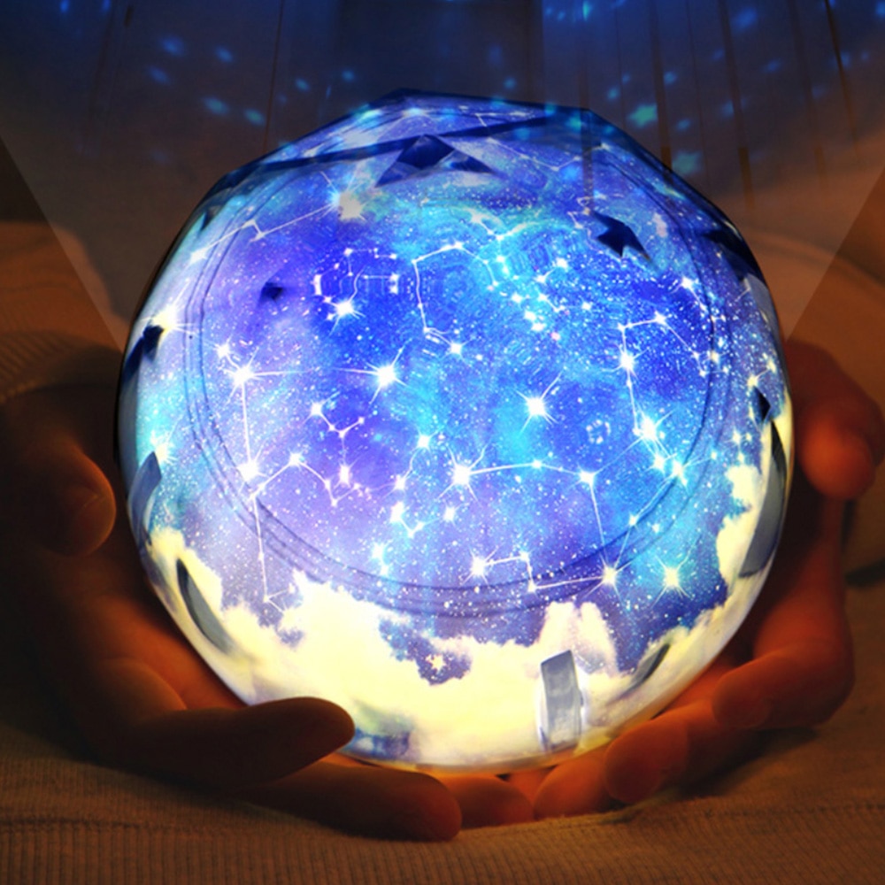 Romantische Starry Night Light Sky Projector Ster ... – Vicedeal