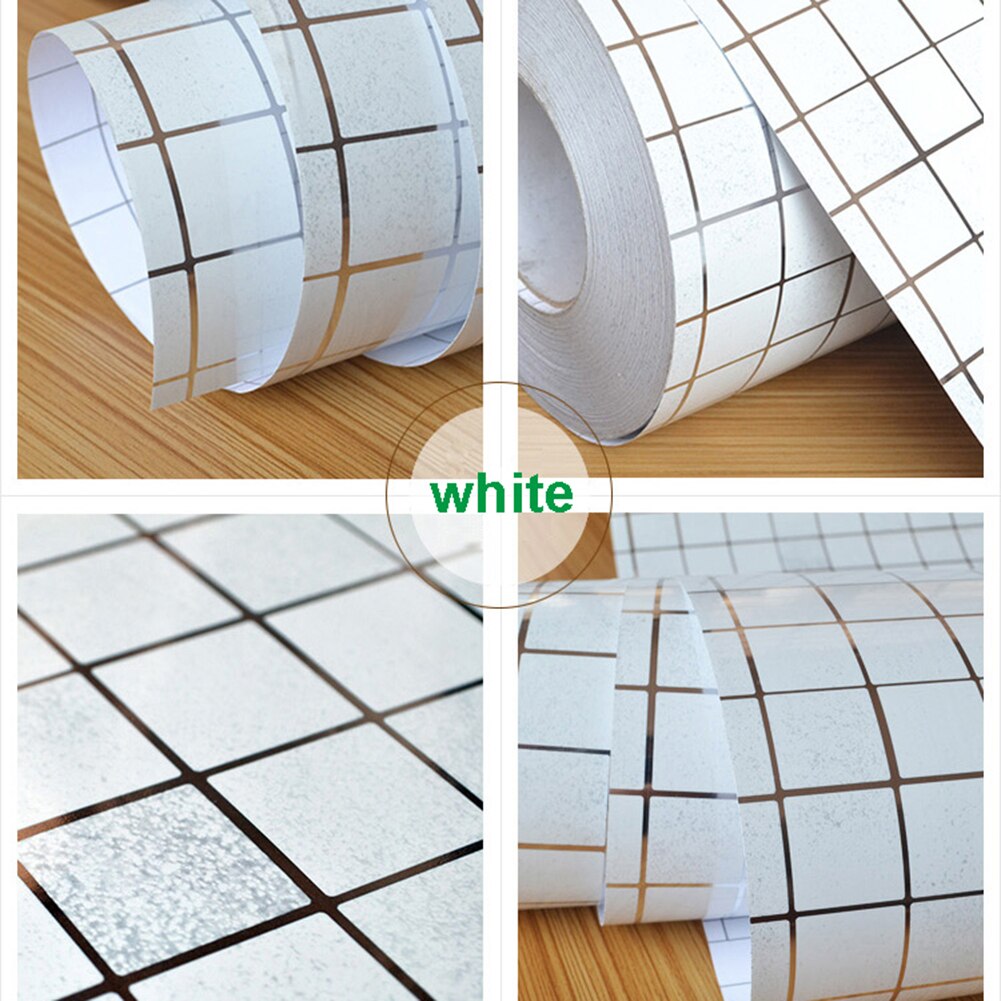 5m anti-olje värme mosaik självhäftande kakel back... – Grandado