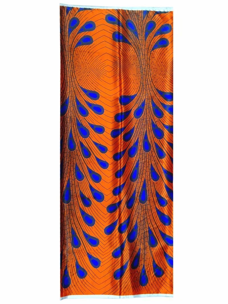 African Softly silk fabric digital printed fabric ... – Vicedeal