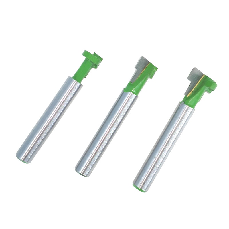 1 Pc 1/4 "Of 6 Mm Schacht T-Slot Cutter Router Bit... – Grandado