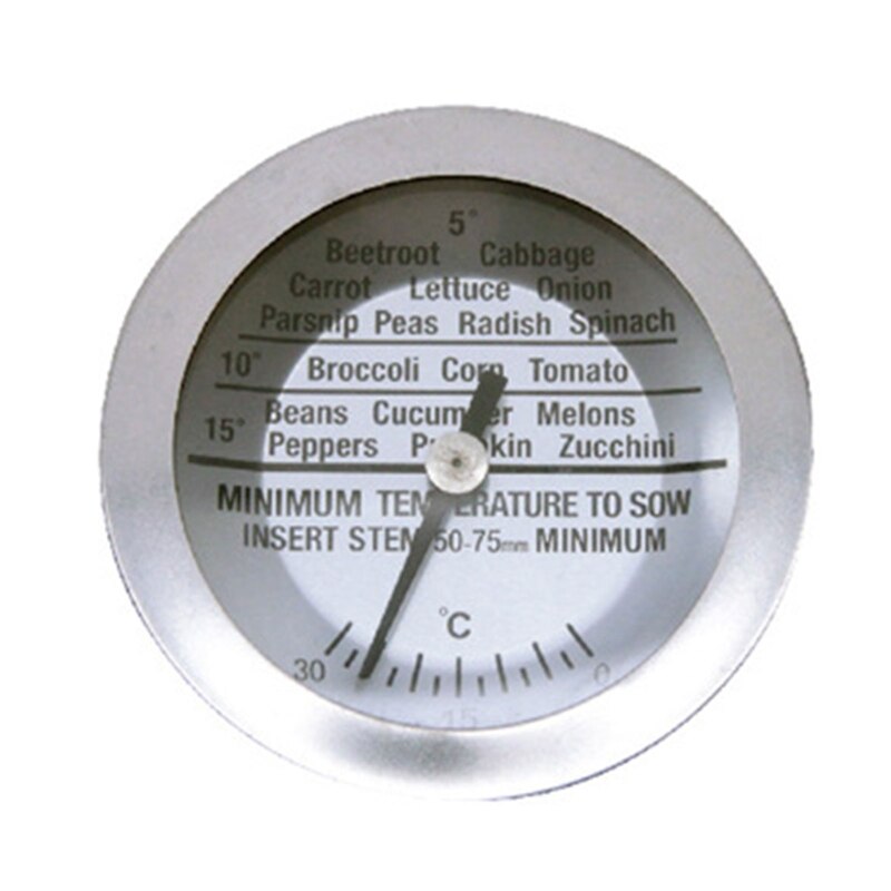 Mini Stainless Steel Compost Soil Thermometer Plug... – Grandado