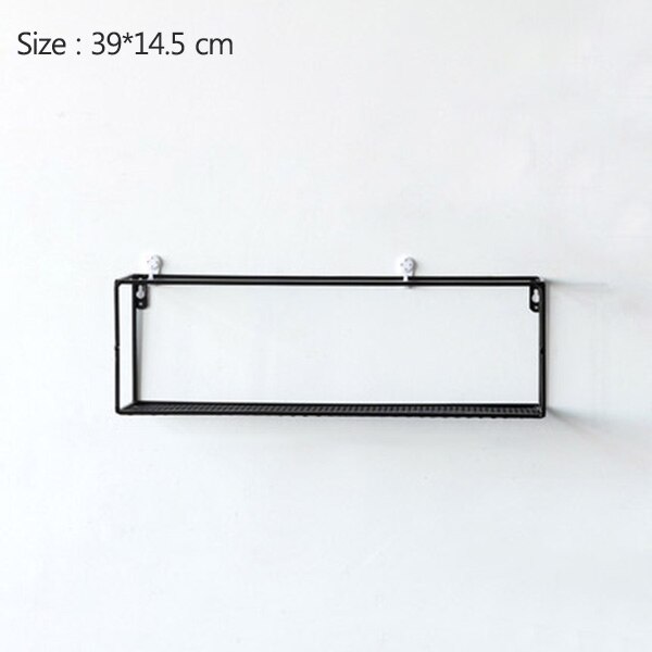 Muur Opknoping Opbergrek Eenvoudige Smeedijzeren R... – Vicedeal