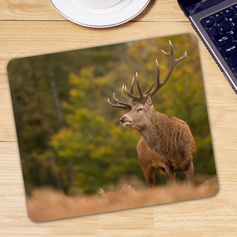 Animal Deer Mouse Pad for Laptop PC Anti-slip Mice... – Vicedeal