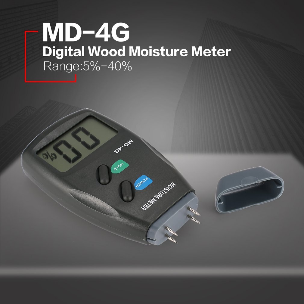 NewMD-4G 4 Pins Hout Vochtmeter Digitale Lcd Bodem... – Vicedeal