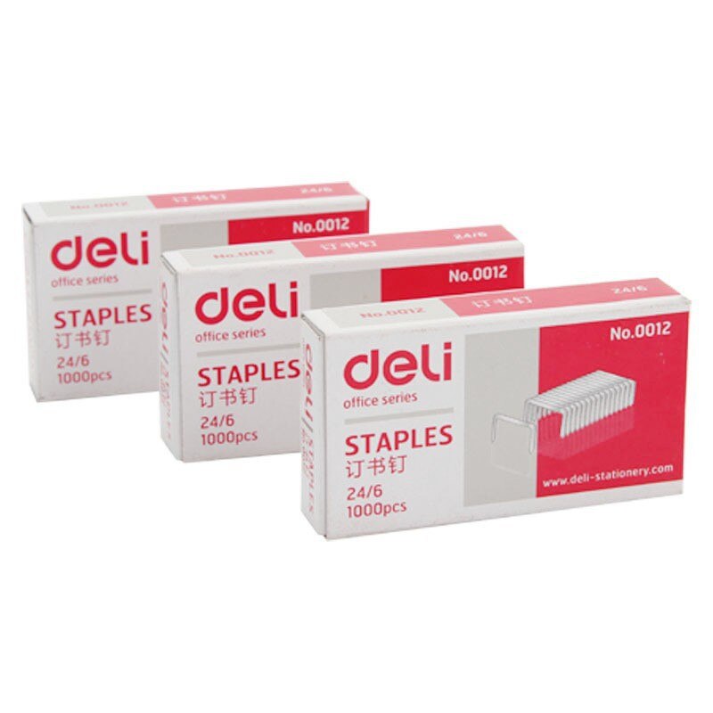 Deli 1000 12 # staples stapler special a box Stati... – Vicedeal