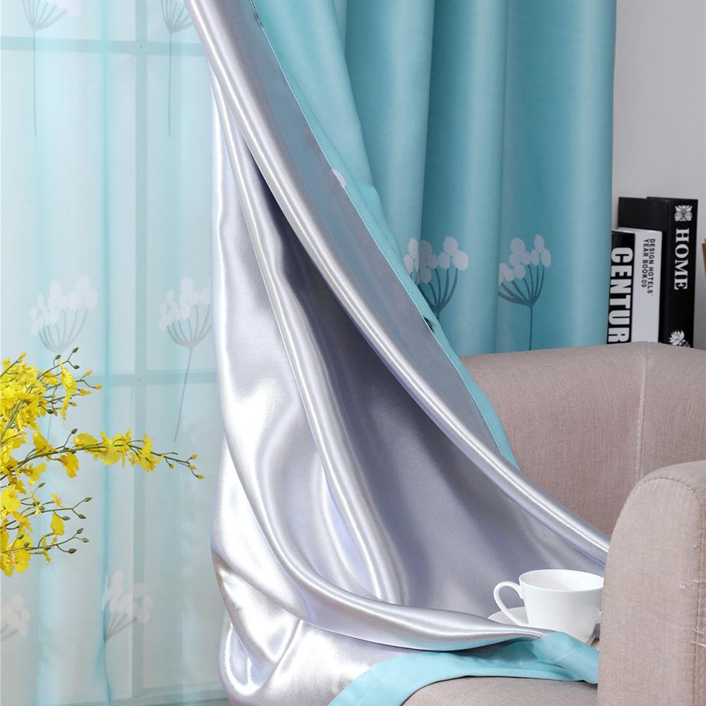 Dandelion Blackout Curtain Window Shading Screen B... – Grandado