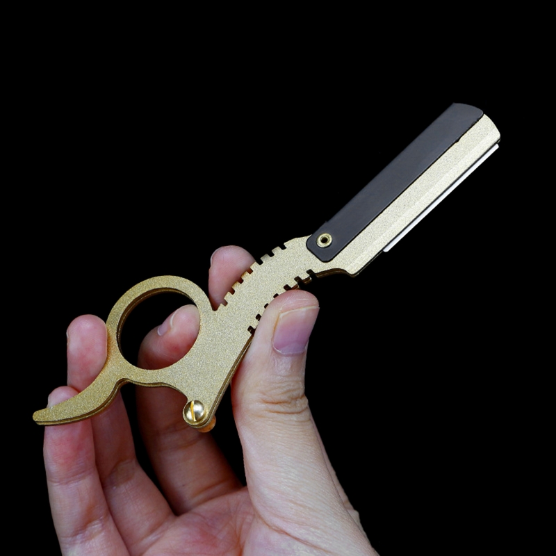 Professionele Straight Edge Kapper Scheermes Kapse... – Grandado