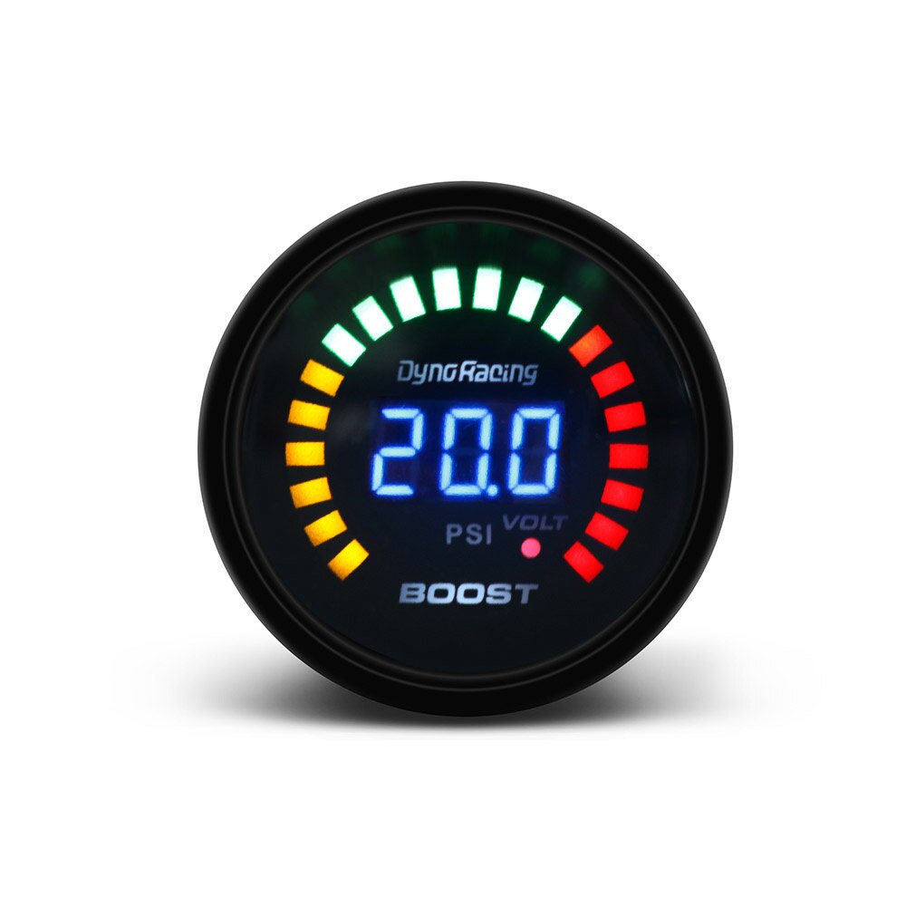 Lodenqc 2"52mm Car Digital 20 LED Turbo Boost... – Grandado