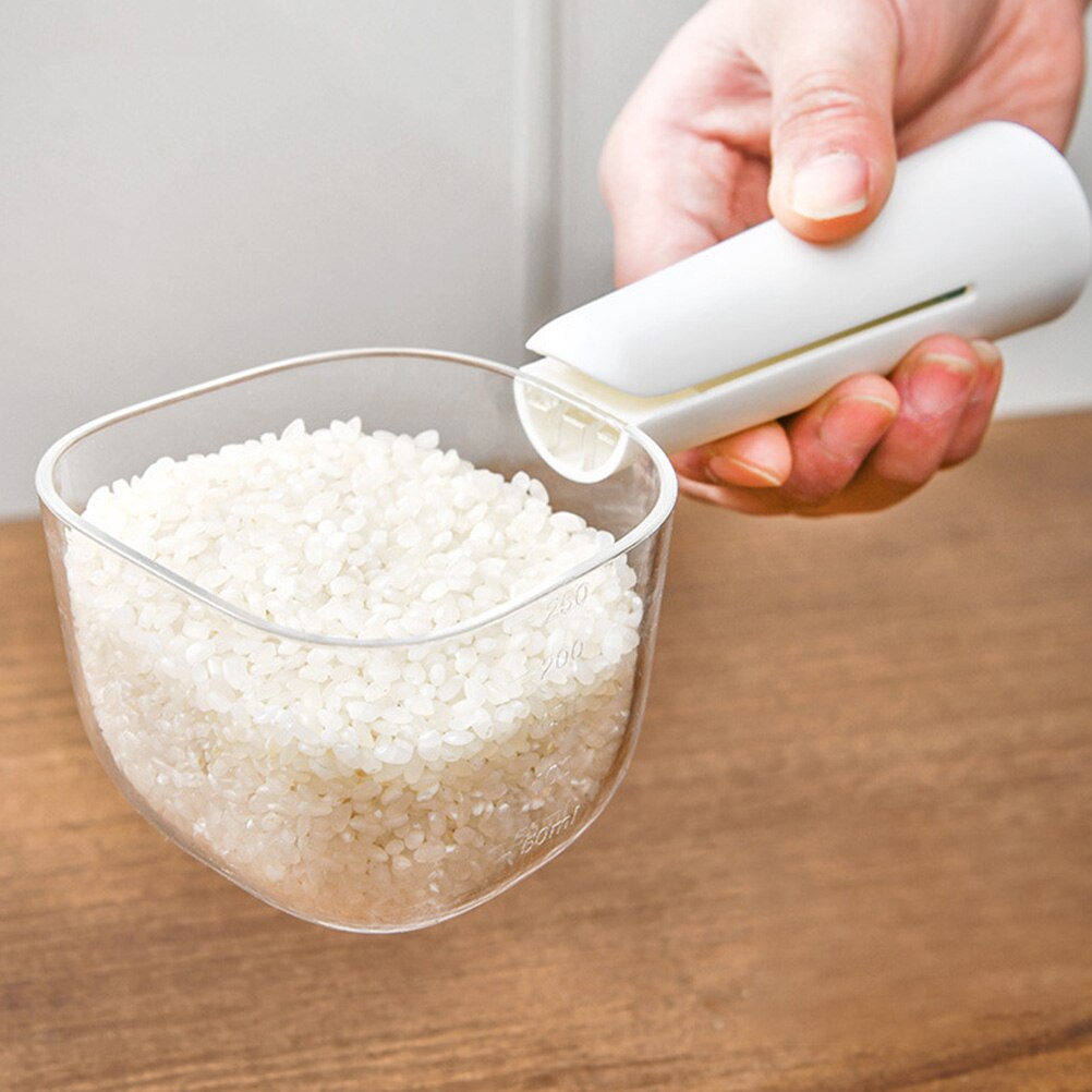 Plastic Rice Measuring Cup Kitchen Measurement Too... – Vicedeal
