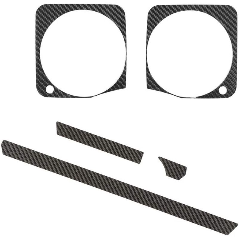 2Pcs Dashboard Display Decorative Cover Trim & 3Pc... – Grandado