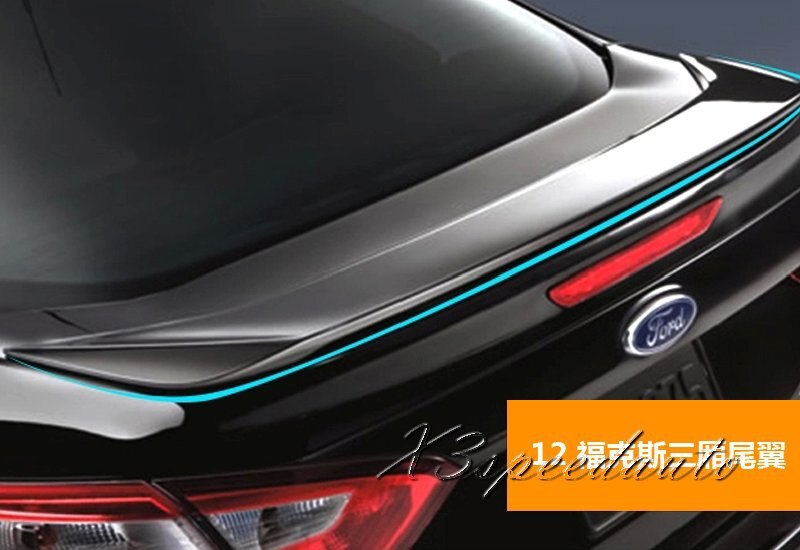 Unpainted Plastic Spoiler/Wing For Ford Focus SEDA... – Grandado